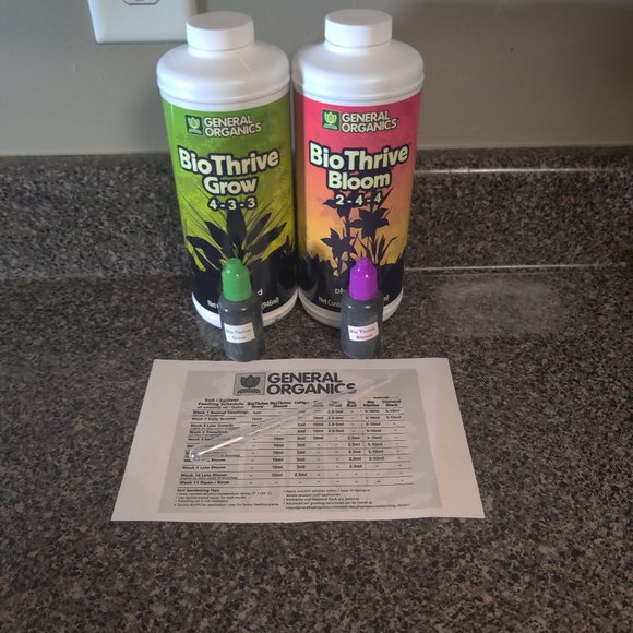 Other | General Organics Biothrive Grow Bloom | Poshmark